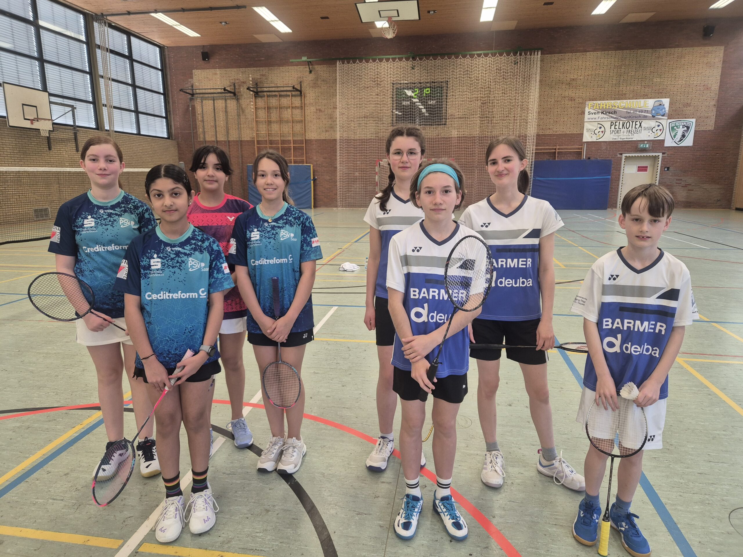 Jugend Bezirksliga – PSV 4 → → →1:5 - TVW-Badminton